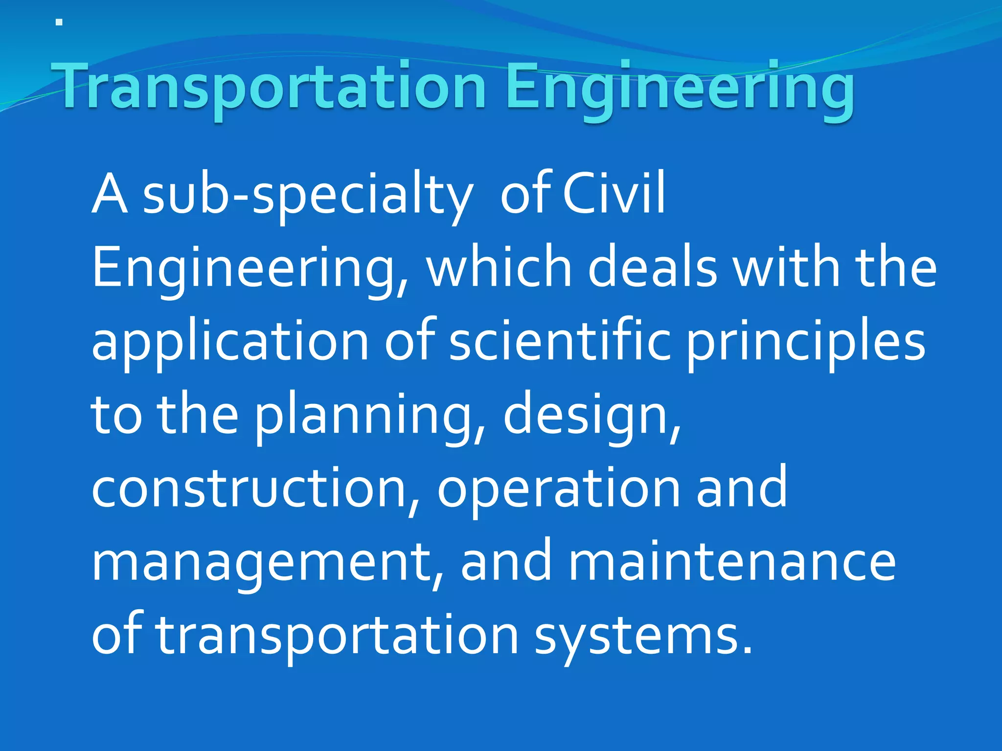 Introduction Transportation | PPT