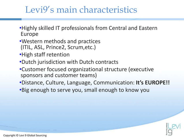 Introduction Levi9v2 En | PPT