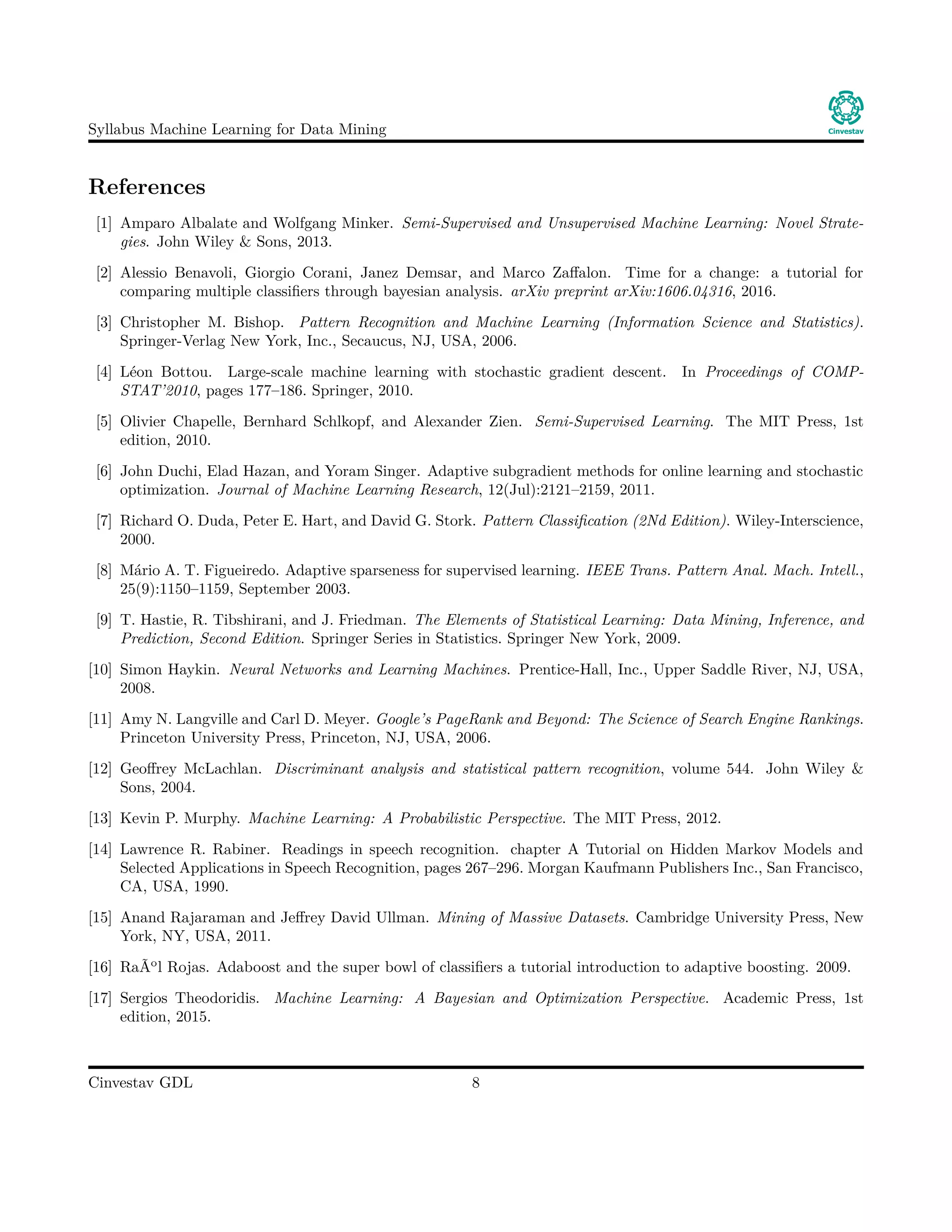 Introduction Machine Learning Syllabus | PDF