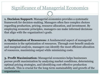 Introduction Managerial Economics.pptx... | PPTX