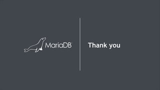 Introduction of MariaDB AX / TX | PPT