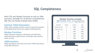 Introduction of MariaDB AX / TX | PPT