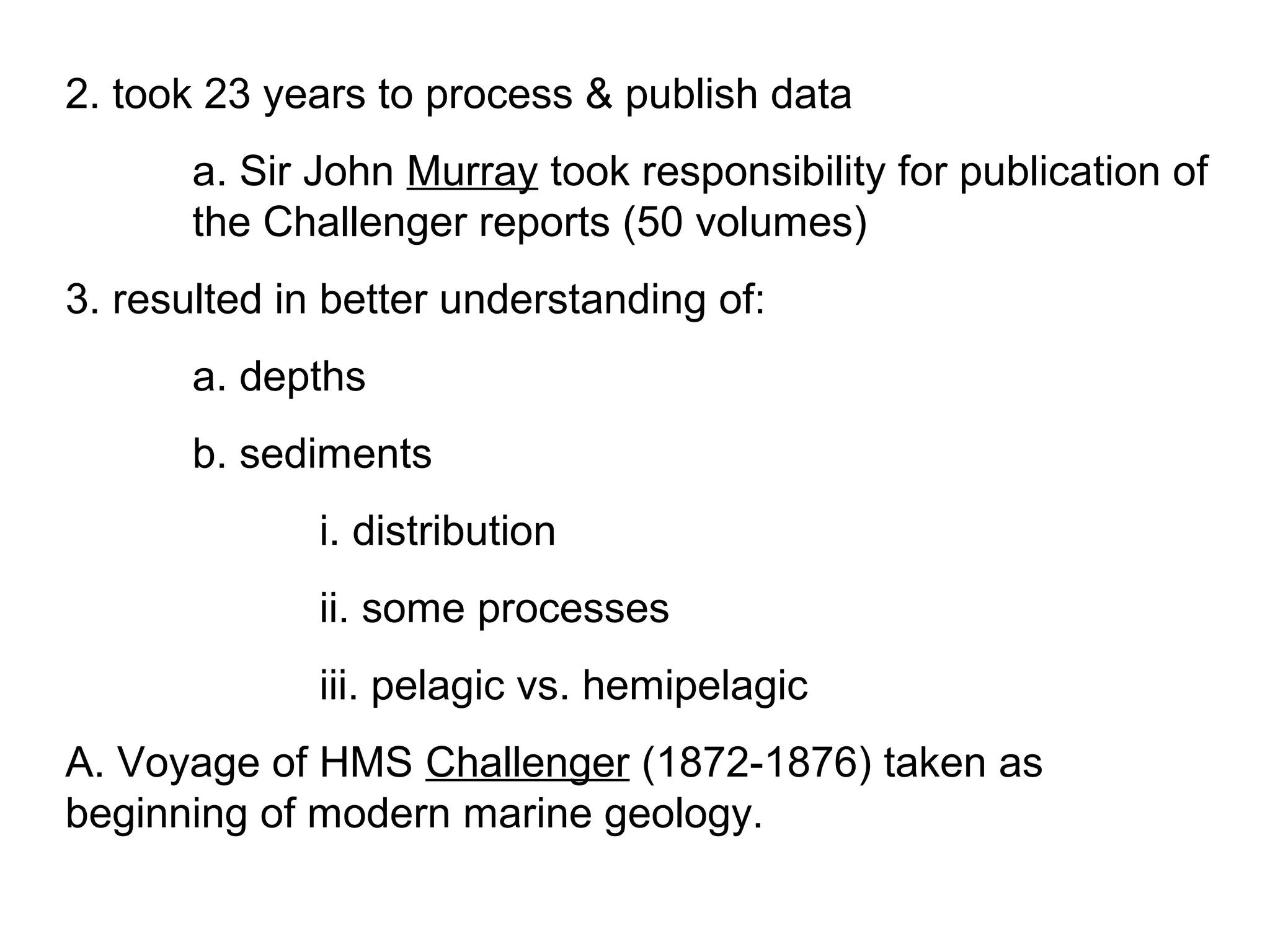 Introduction marine geology | PPT