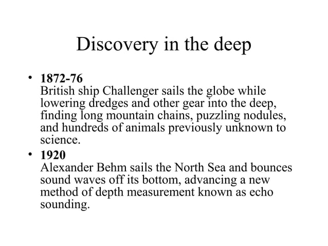 Introduction marine geology | PPT
