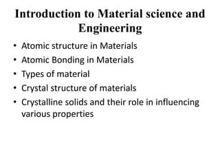 Introduction material | PPT