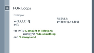 Matlab Workshop Presentation | PPTX
