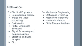 Matlab Workshop Presentation | PPTX
