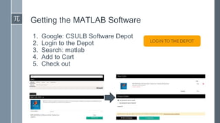Matlab Workshop Presentation | PPTX