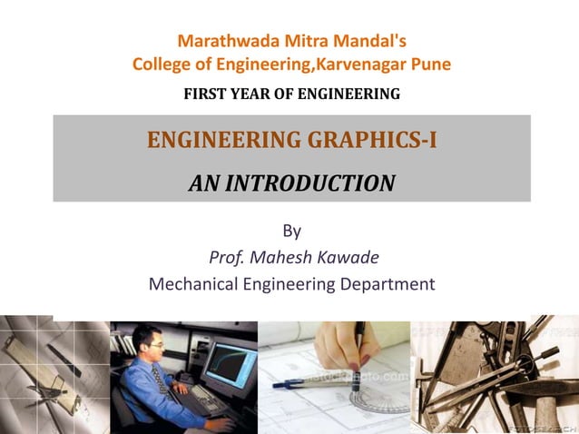 INTRODUCTION to engineering graphics | PPTX