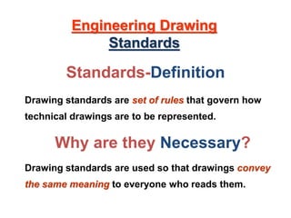 INTRODUCTION to engineering graphics | PPTX