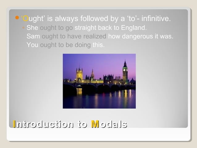Introduction to modals | PPT