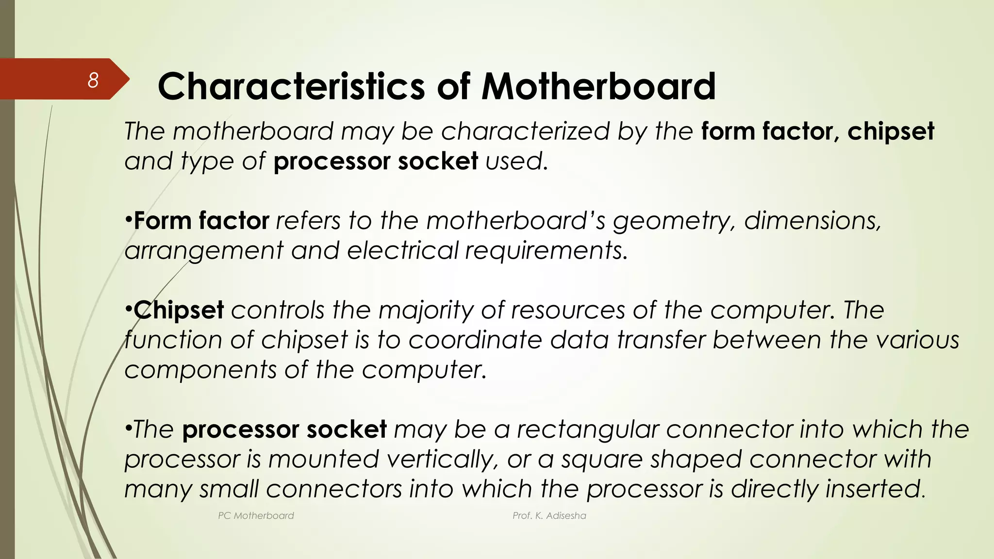 Introduction motherboard | PPT