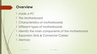 Introduction motherboard | PPT | Operating Systems | Computer Software ...