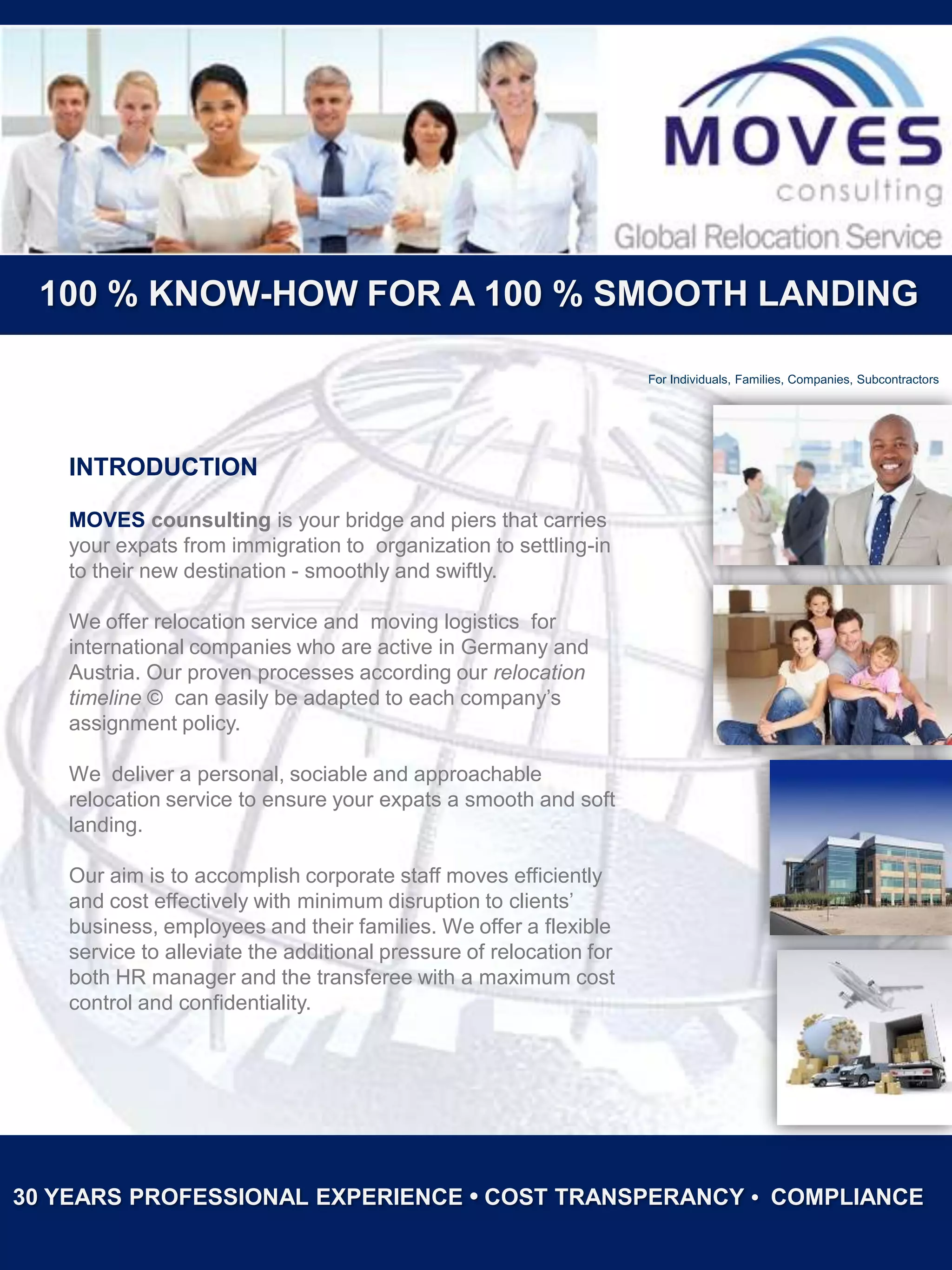 Introduction moves consulting relocation service | PPSX | Management ...