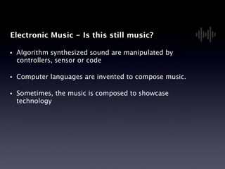 Introduction musictech | PPT