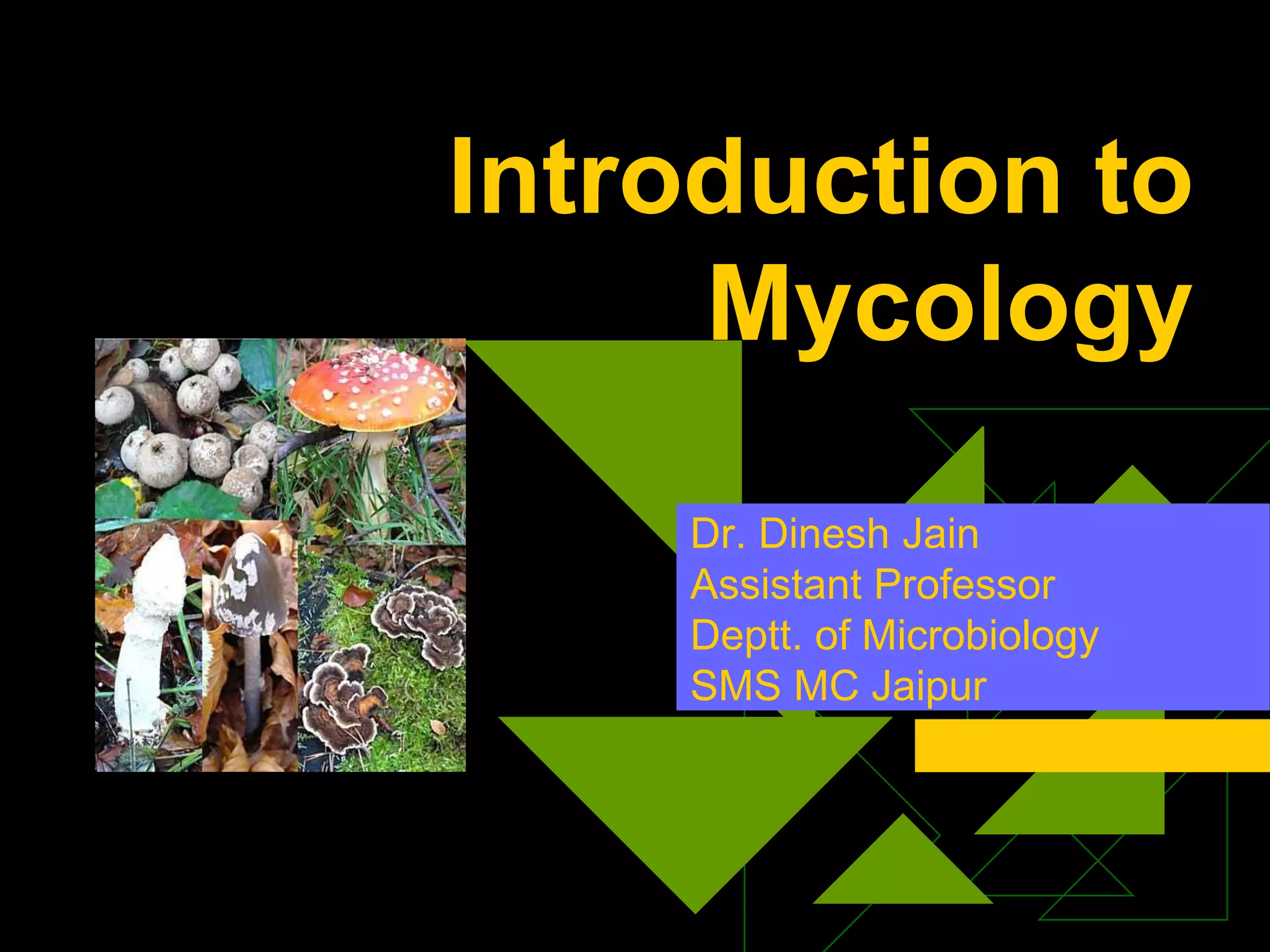 Introduction mycology | PPT