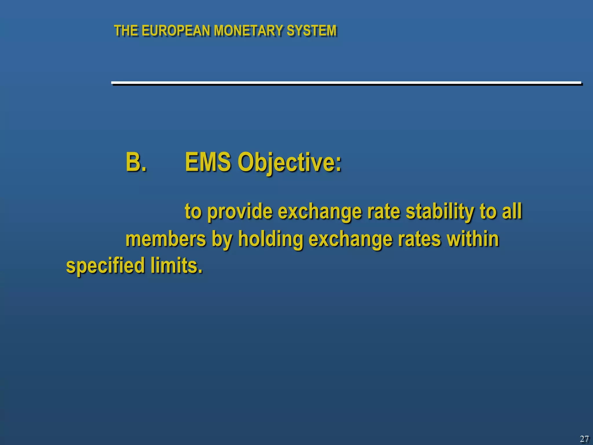 International Monetary System | PPT