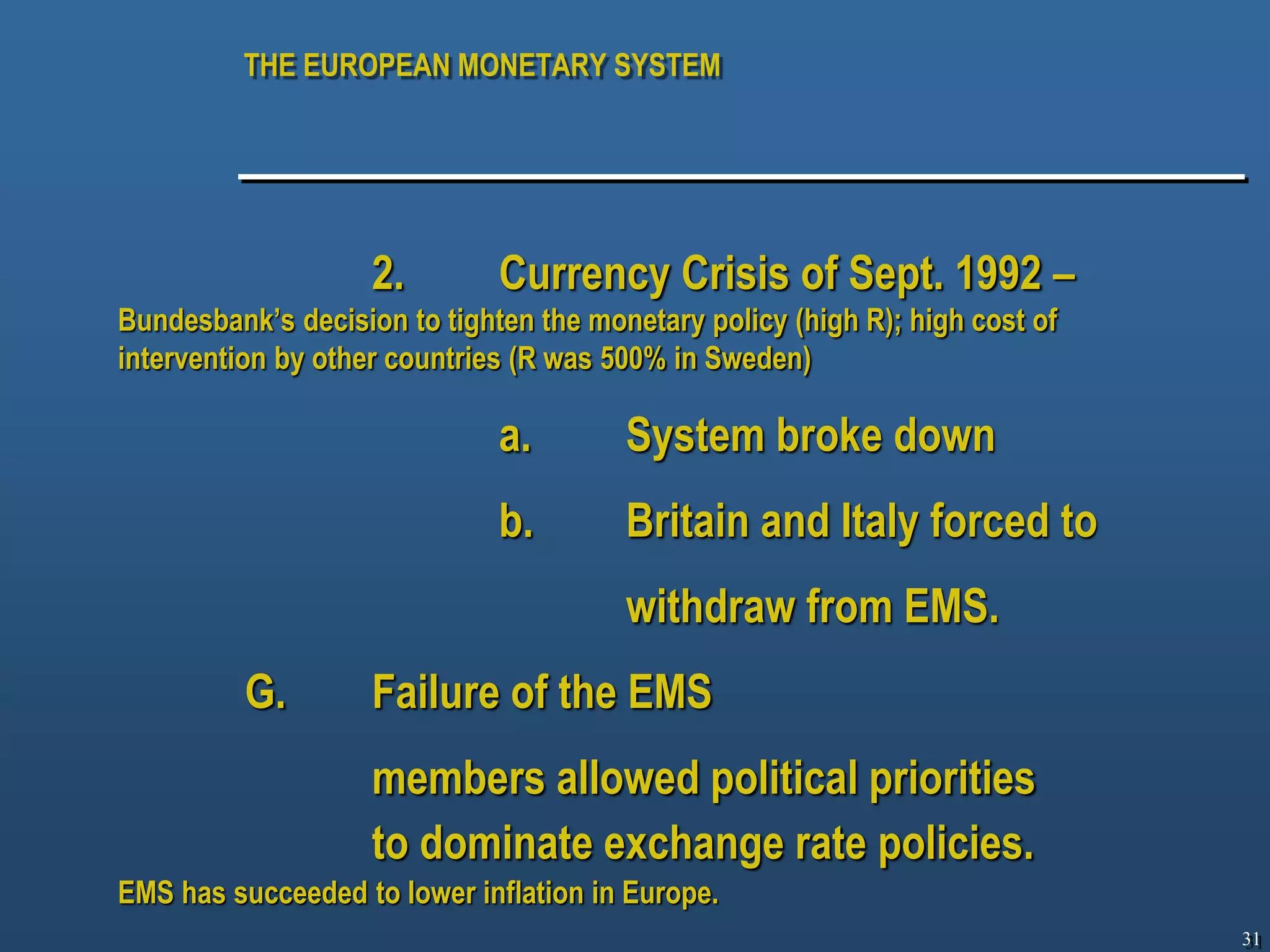 International Monetary System | PPT