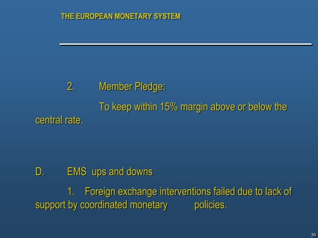 International Monetary System | PPT