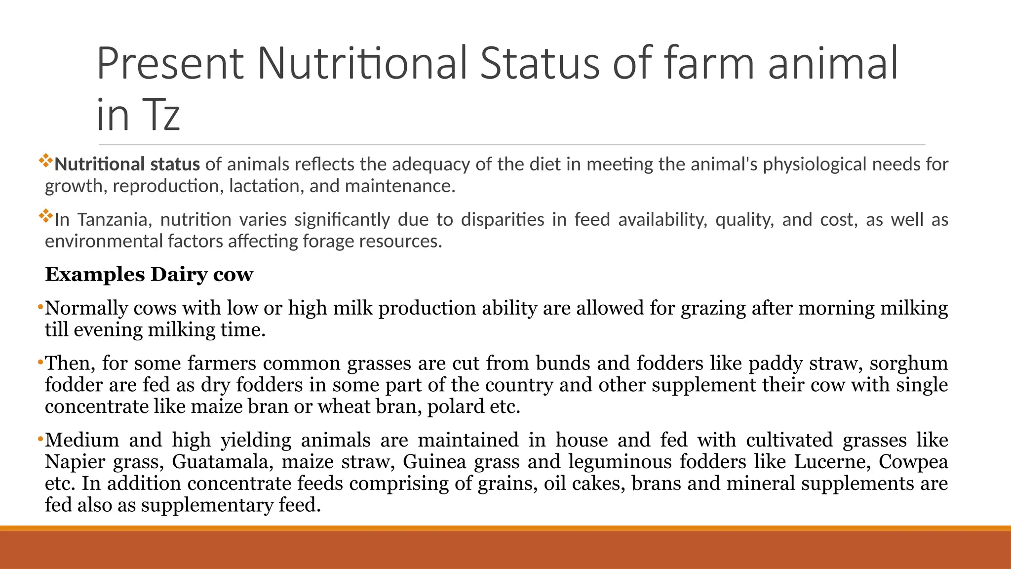 Applied Animal nutrition Introduction Yr | PPTX