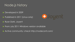 Introduction Node.js