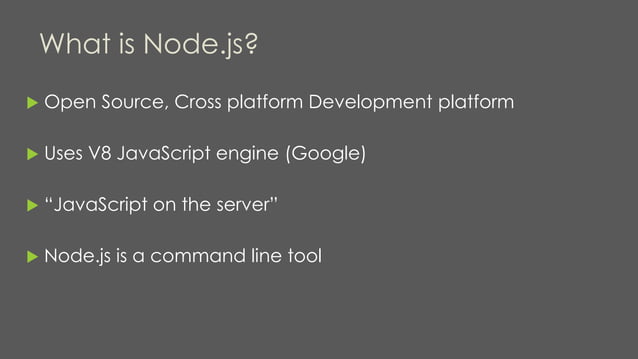 Introduction Node.js