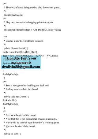 Introduction Now that the Card and Deck classes are completed, th.pdf