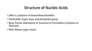 Introduction, Nucleic Acids, Databases.pptx