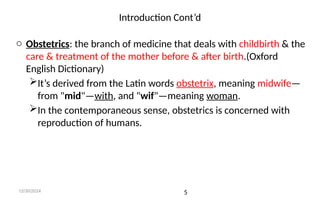 Introduction to Obstetrics-Gynecology.pptx