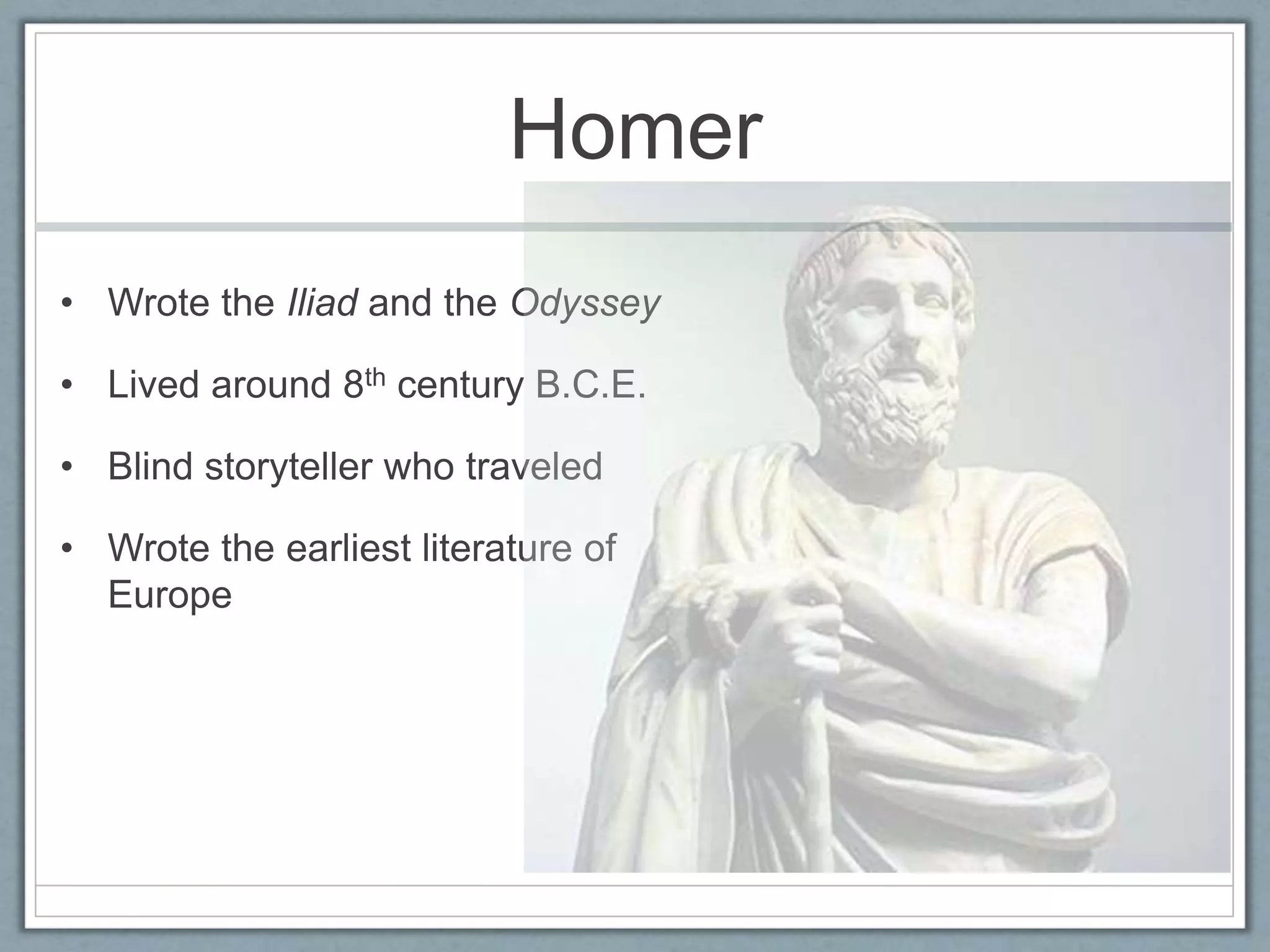 Introduction odyssey | PPT