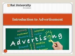 Introduction of advertising | PPTX