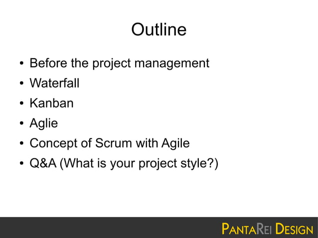 Introduction of agile project management | PPT