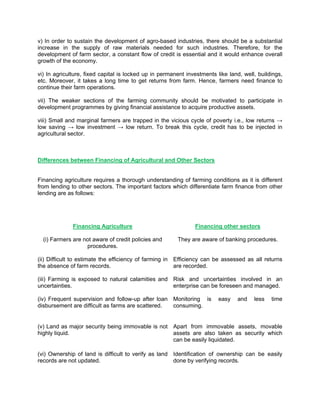 Introduction of agri finance2 | PDF