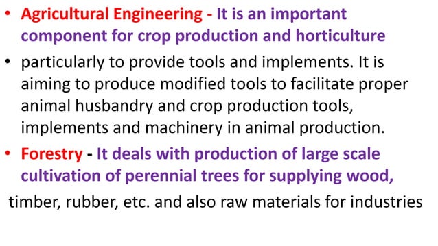Introduction of agriculture | PPTX | Agriculture | Industries