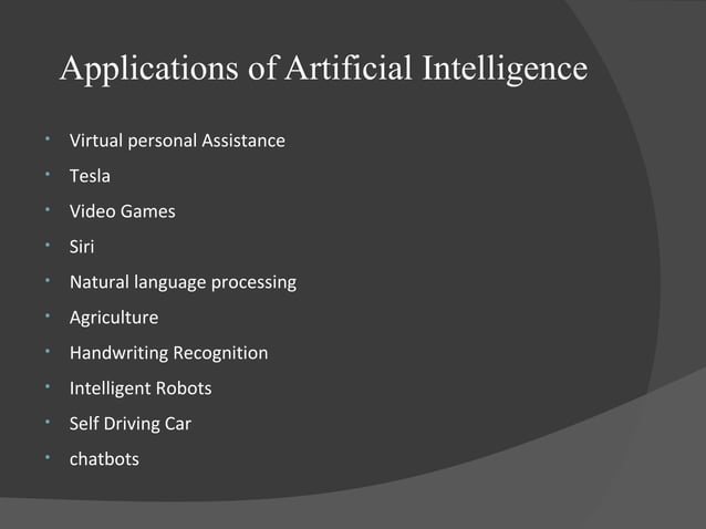 Introduction of ai | PPT | Technology Industry | Industries