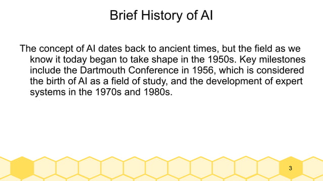 Introduction of Artificial Intelligence (AI) | PPT