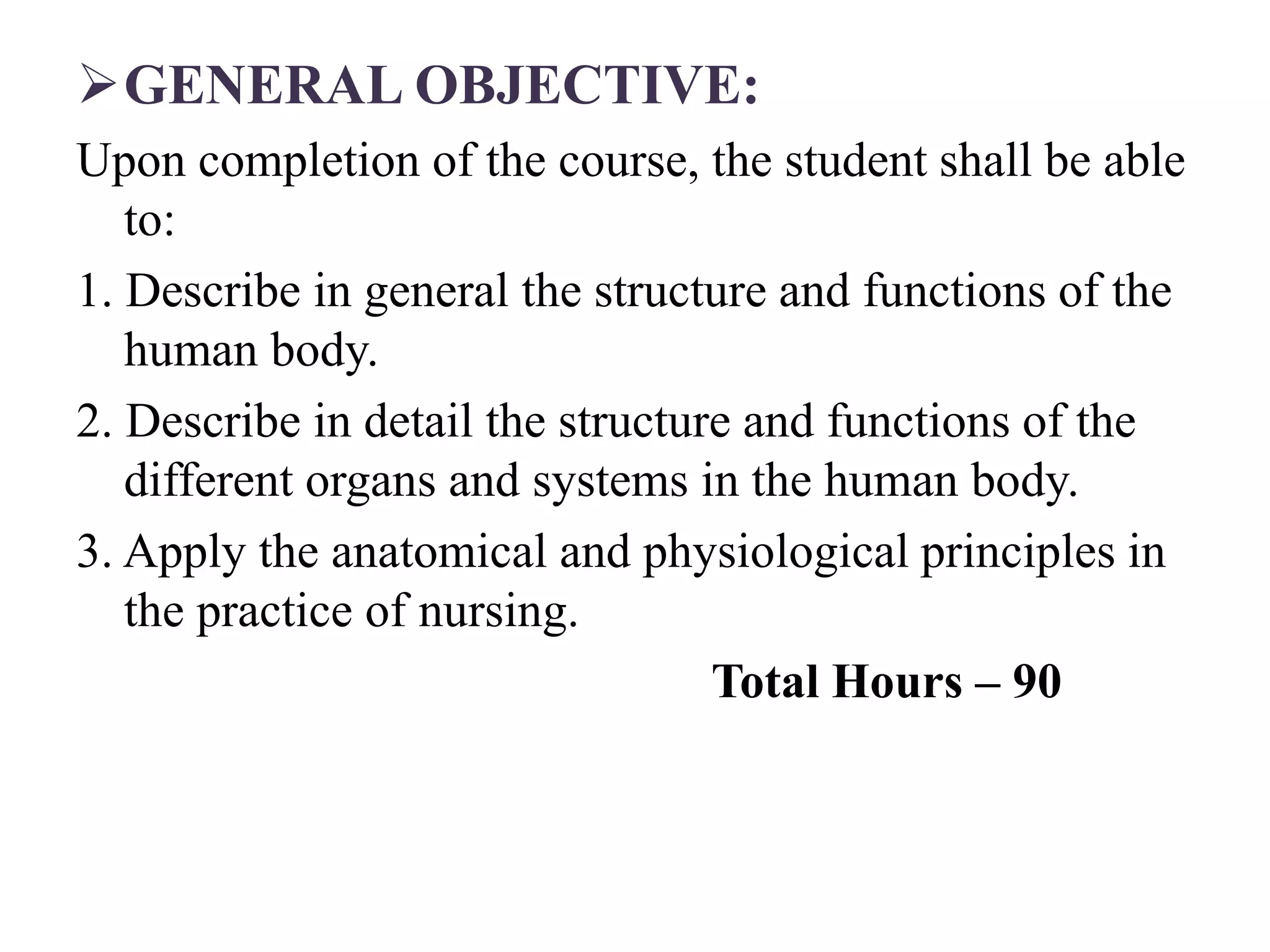 Introduction of Anatomy and Physiology Unit -I | PPTX