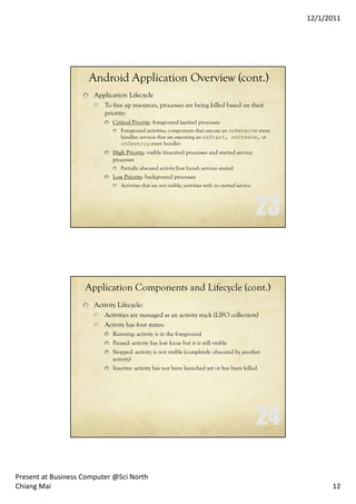 Introduction of android | PDF