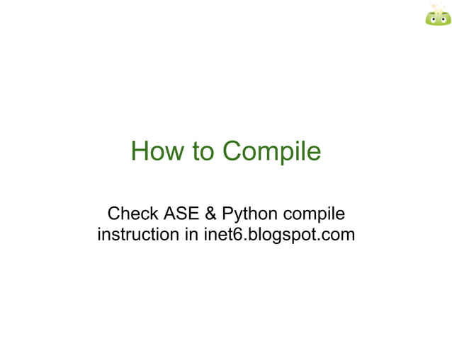 Introduction Of Android Scripting Environment | PPT Introduction Of Android Scripting Environment | PPT