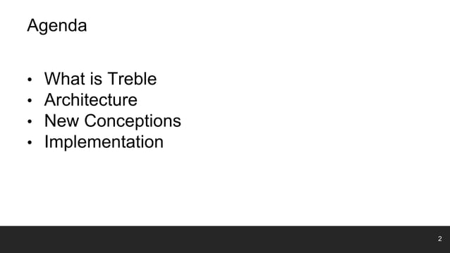 Introduction of android treble | PPT