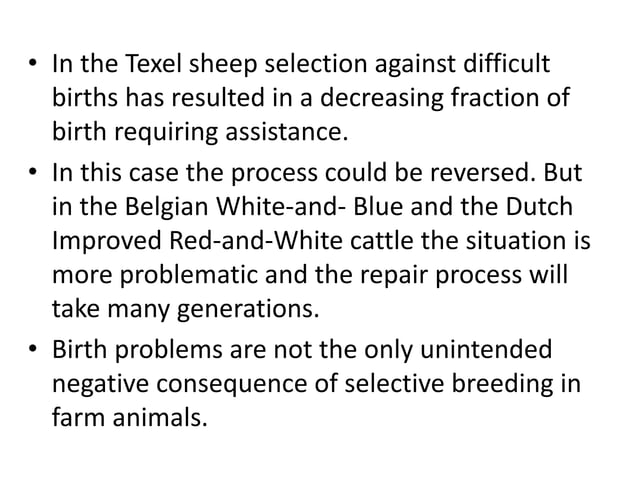 Animal Science: Introduction of Animal Breeding.pptx | Genetics | Science