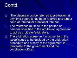 Introduction of arbitration and its importance | PPT