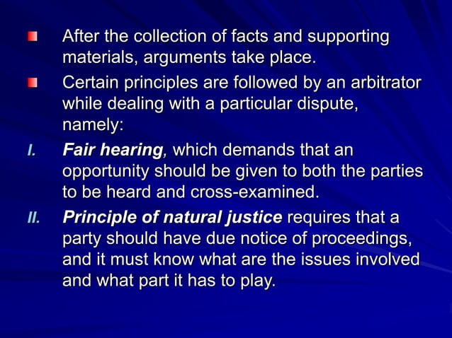 Introduction of arbitration and its importance | PPT