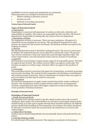 Introduction of auditing | DOC