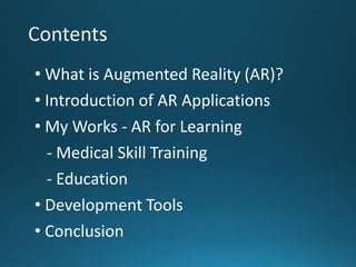 Introduction of augmented reality | PDF