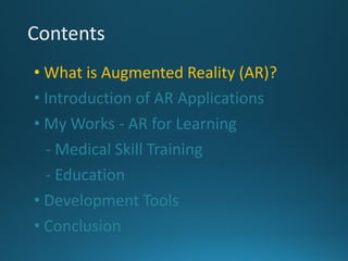 Introduction of augmented reality | PDF