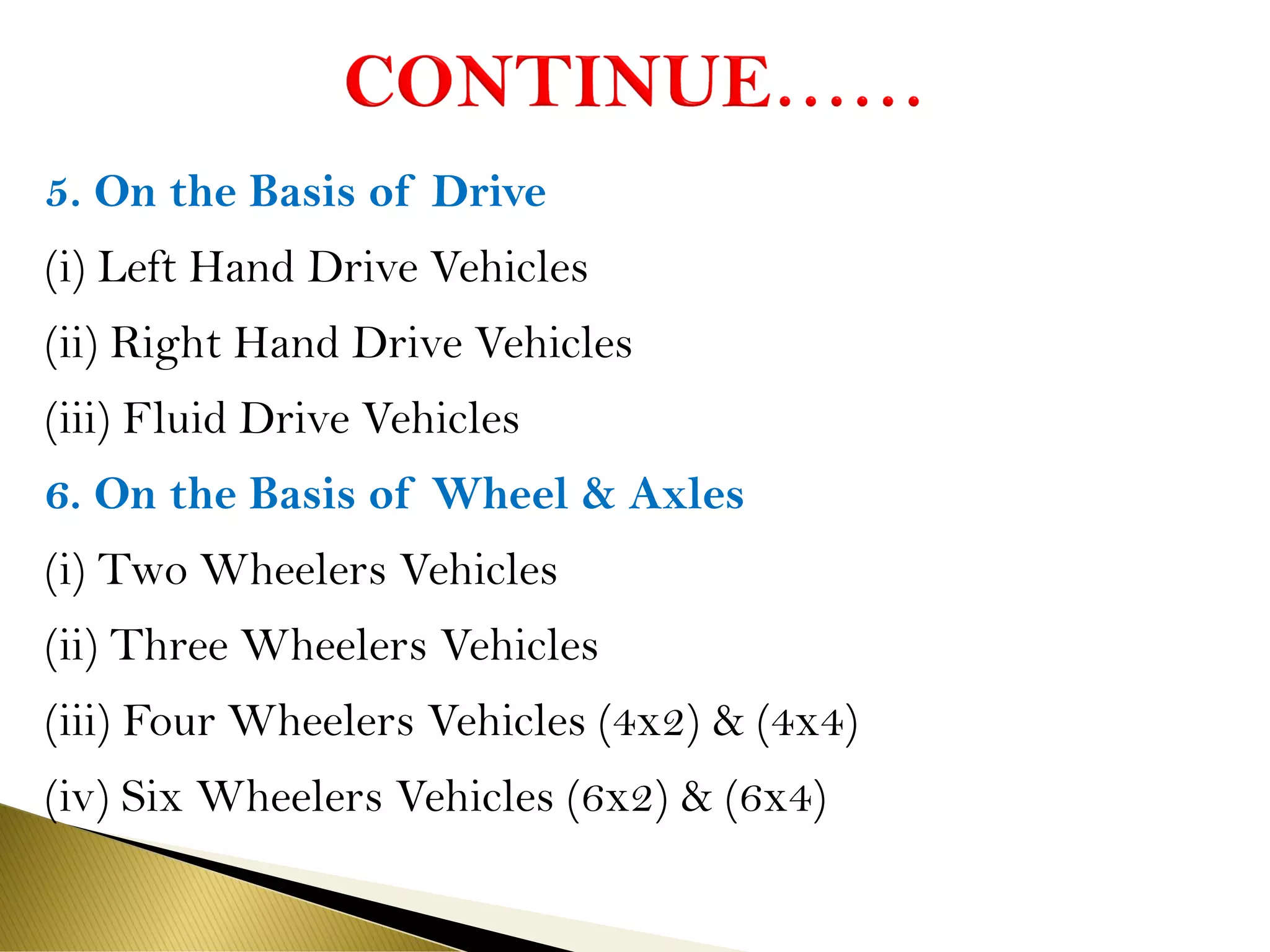 Introduction of automobile engineering | PDF