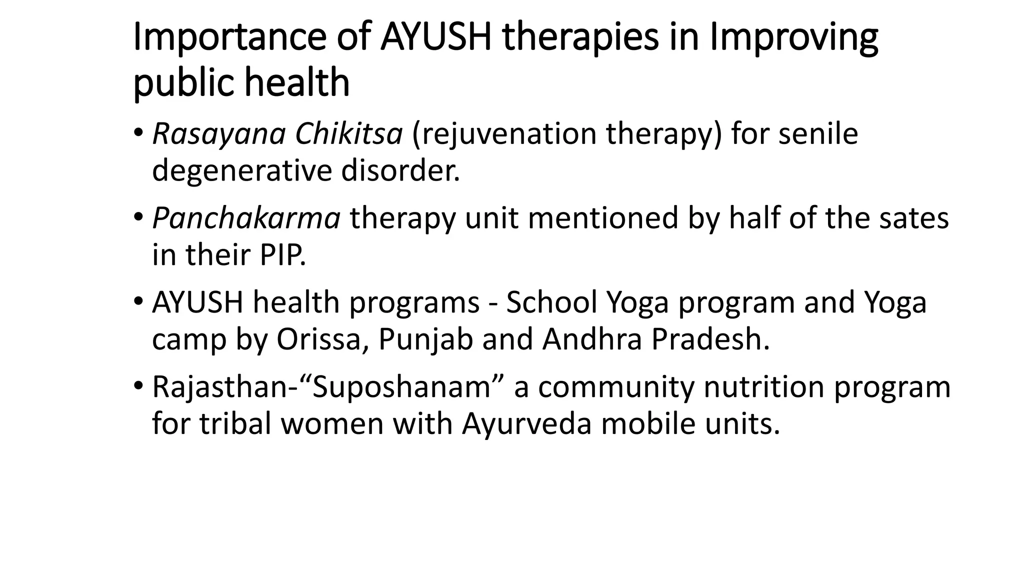 Introduction of ayush | PPTX