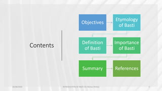 Introduction of Basti | PPTX