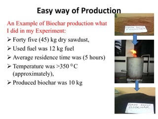 Introduction of biochar | PPTX